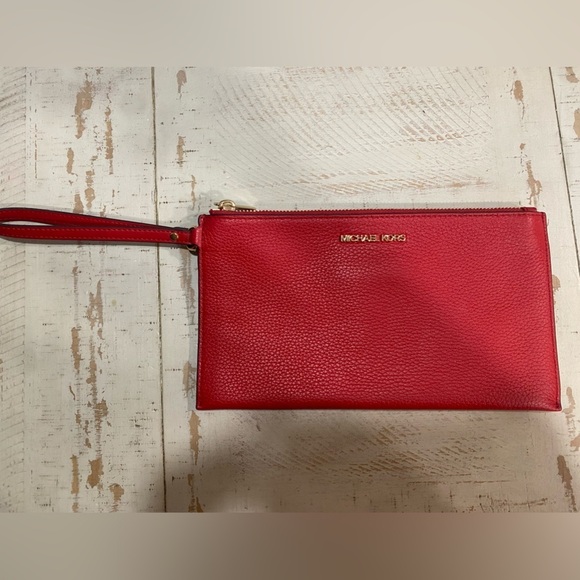 MICHAEL Michael Kors | Bags | Michael Kors Jet Set Travel Bright Red ...